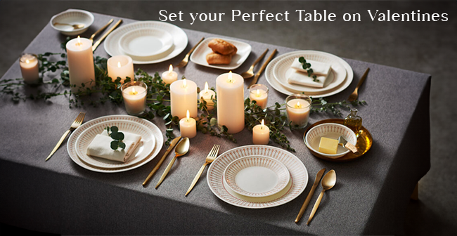 Valentine's Dinner Date: Setting the Perfect Table at Home – Corellebrands