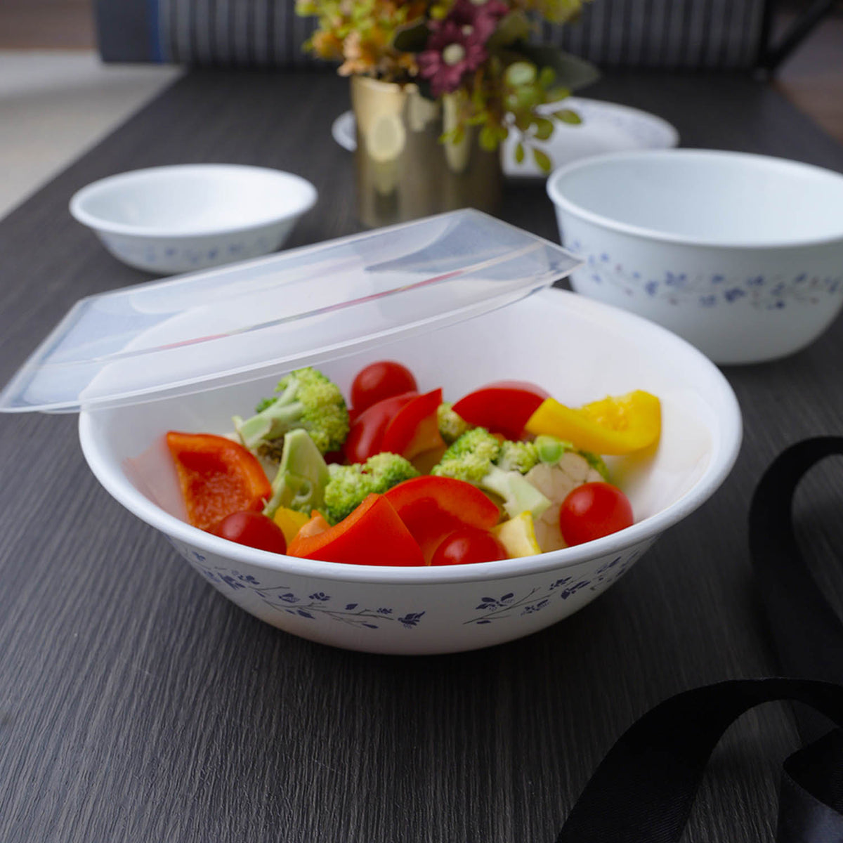 Buy Corelle Livingware Lilac Blush 1L Serving Bowl online in India at ...