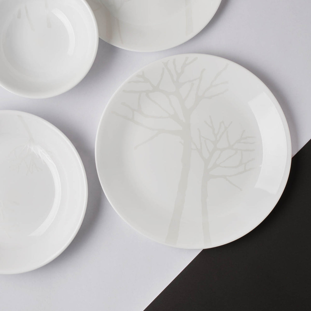 Corelle Asia Collection Gold Series Frost 26 cm Dinner Plate Pack Of 6 ...