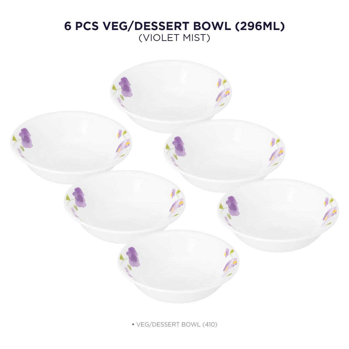 Corelle Corelle Asia Collection Violet Mist 296 ml Vegetable / Dessert ...