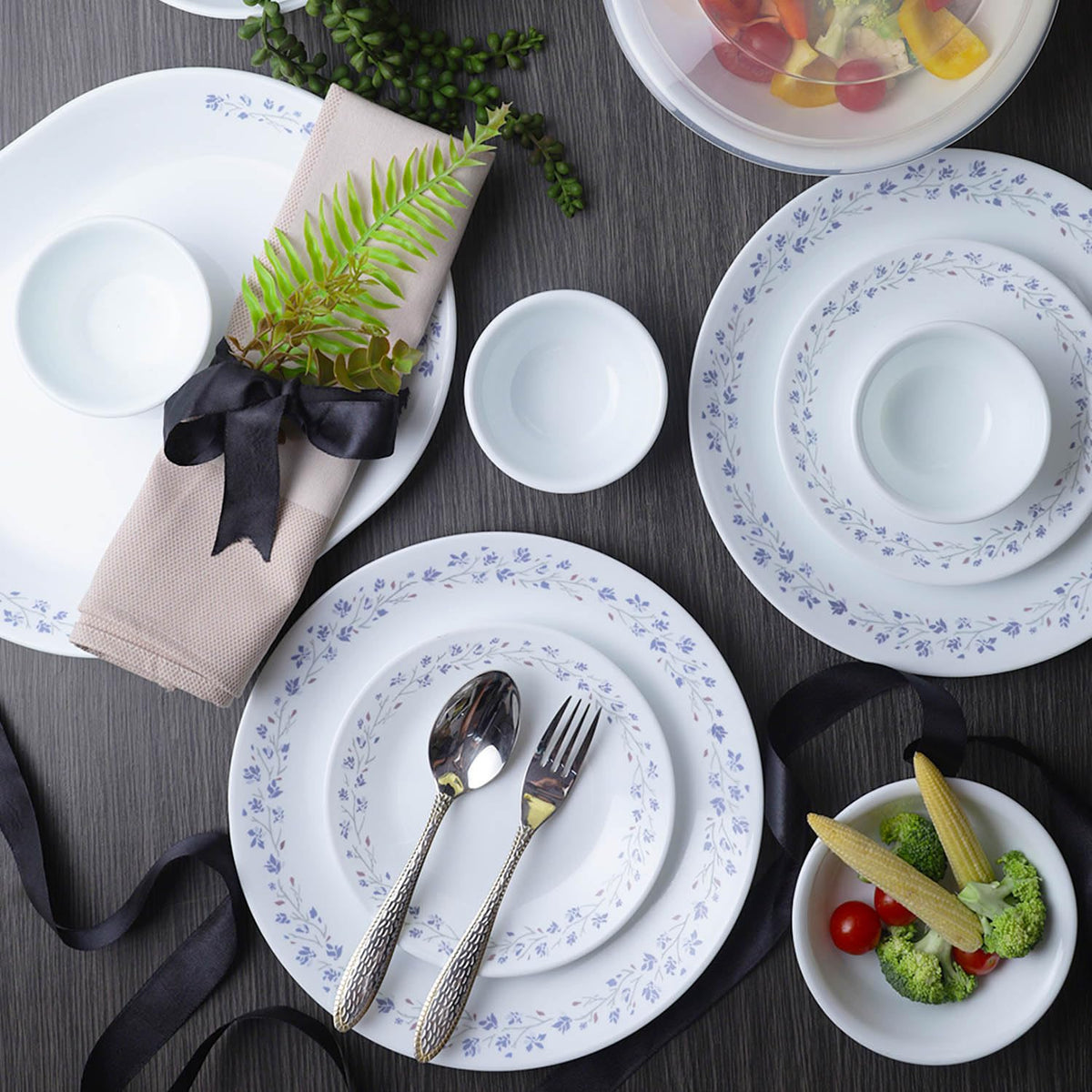 Corelle Livingware Round Lilac Blush 21 Pcs Dinner Set – Corellebrands