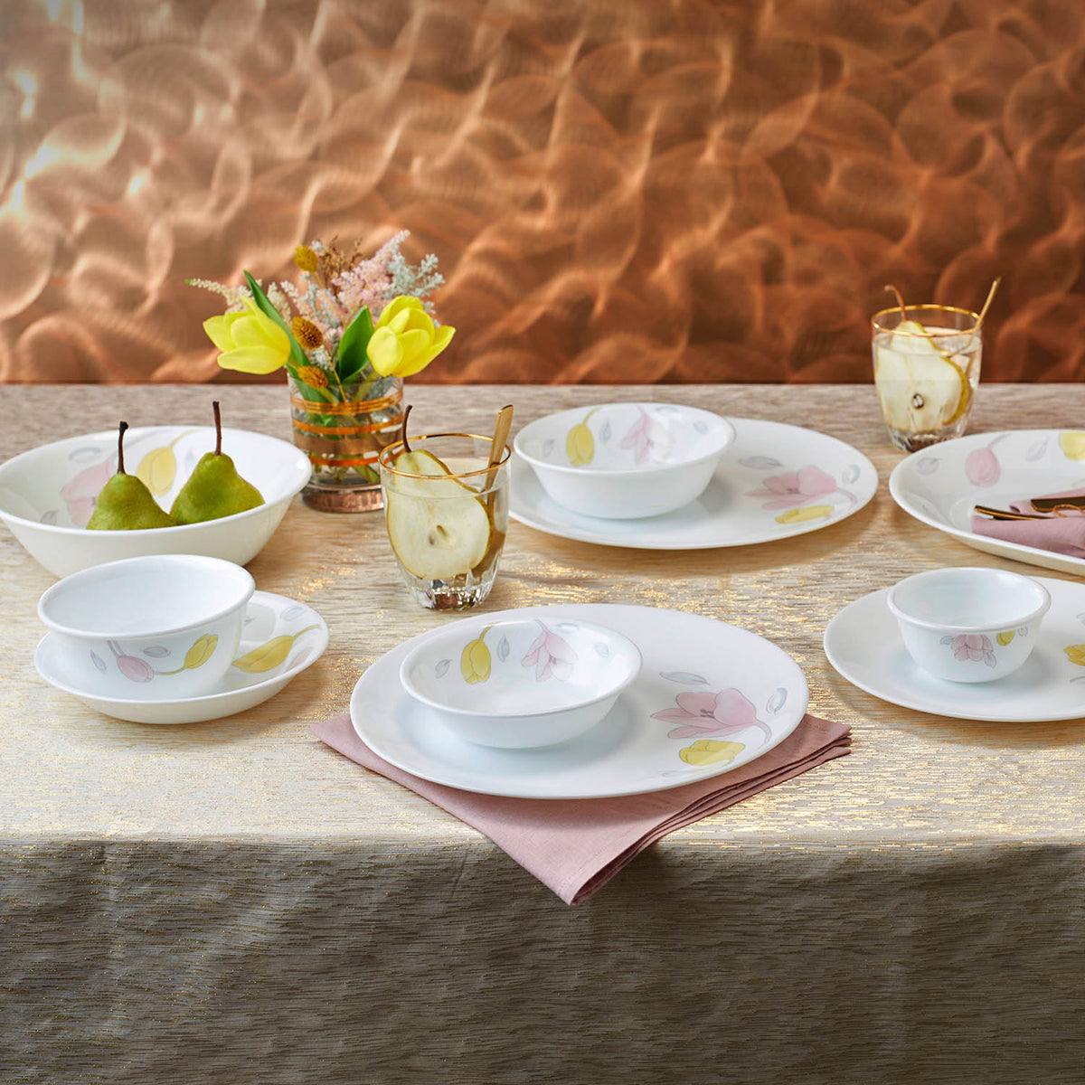 Corelle Livingware Round Elegance 30 Pcs Dinner Set – Corellebrands